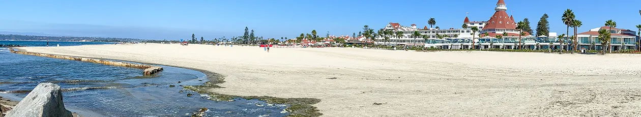Unwind and Enjoy the Views at Iconic Coronado Central Beach - Go Visit ...
